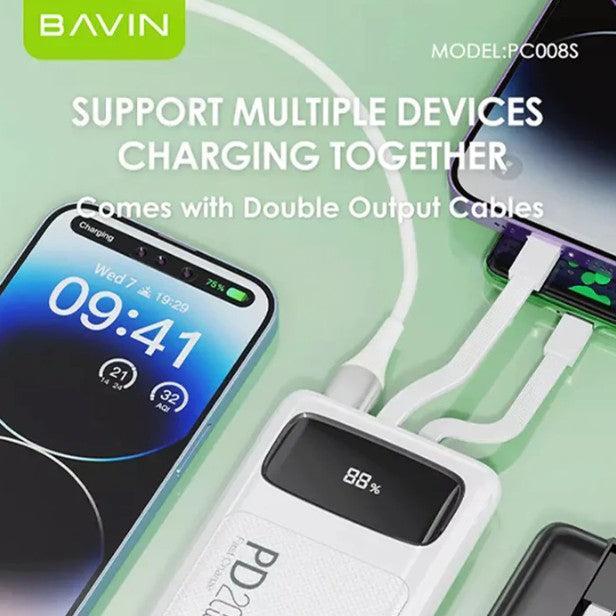 Bavin PC008s Power Bank 20000mAh – Electro Vision Inc