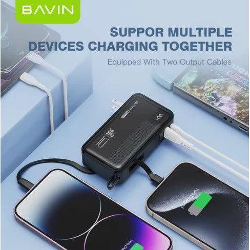 Bavin PC018S Fast Charging Power Bank 30W 10000mAh – Electro Vision Inc