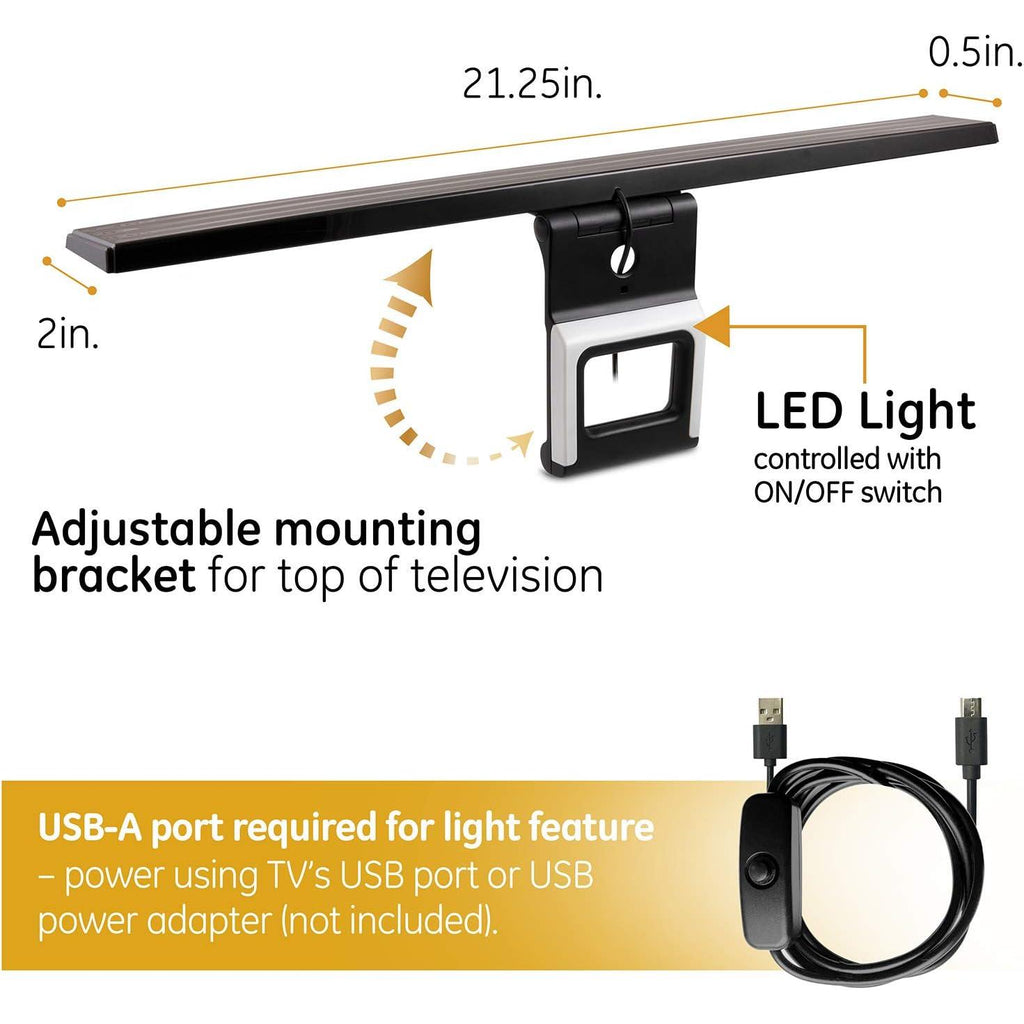 GE Indoor HDTV Amplified LED Antenna – Electro Vision Inc