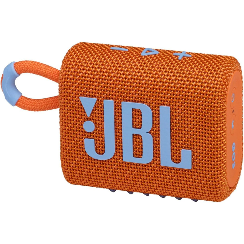JBL Go 3 Portable Waterproof Speaker Orange – Electro Vision Inc