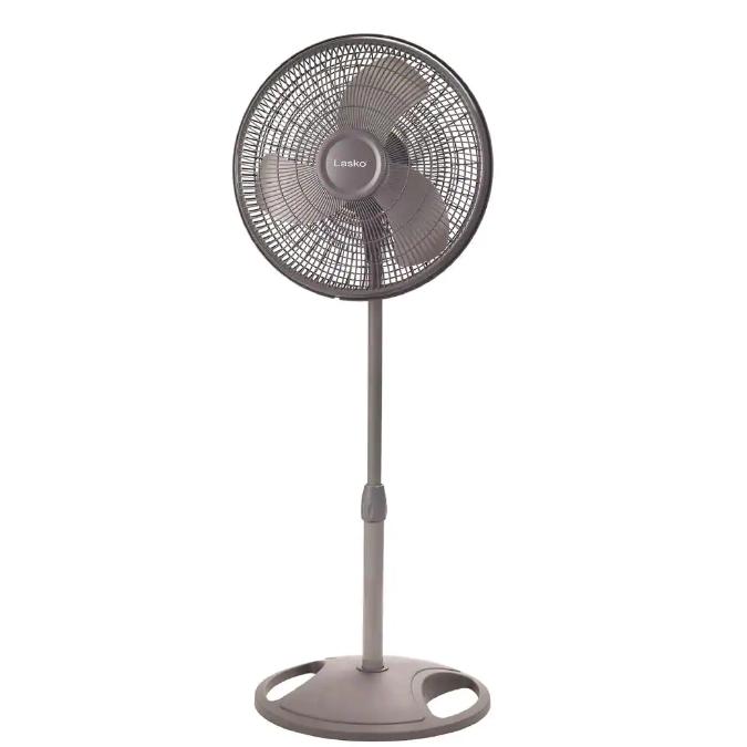 Lasko 2524 Stand Fan 16" Gray – Electro Vision Inc