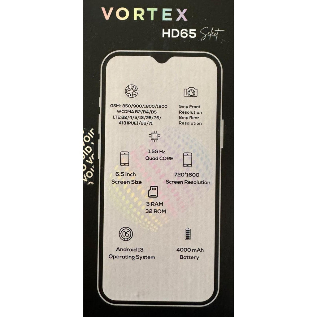 Vortex 6.5" Cell Phone – Electro Vision Inc